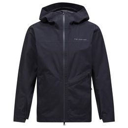 Peak Performance - Commuter GTX Pac Jacket - Regenjacke Gr S schwarz/blau