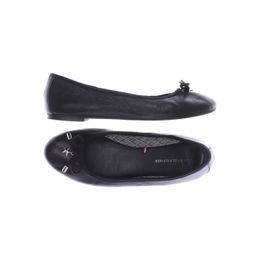 Tommy Hilfiger Damen Ballerinas, schwarz