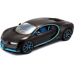 Bburago Modellauto Bugatti Chiron 42 Sekunden Weltrekord (schwarz)