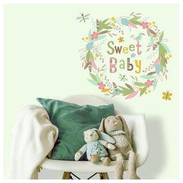 Roommates Wandsticker Sweet Baby Quote