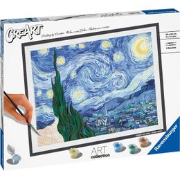 Ravensburger Malen nach Zahlen Malen nach Zahlen Premium Serie B ART Starry Night Van Gogh 23518