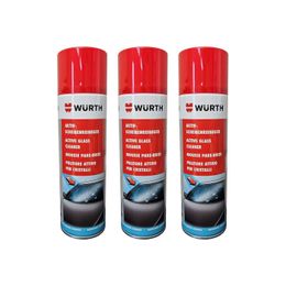 Würth Würth 3 x Würth Aktiv Scheibenreiniger Dose à 500 ml 089025 Auto-Reinigungsmittel