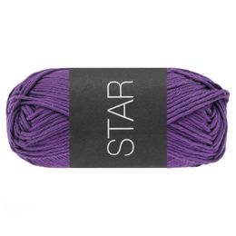 Lana Grossa Lana Grossa - Star 0116 violett Häkelwolle