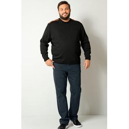 Men Plus 5-Pocket-Jeans Men+ Jeans Bauchfit Elastikbund bis 41