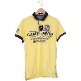 CAMP DAVID Herren Poloshirt, gelb