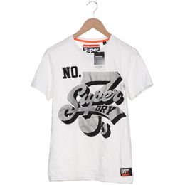 Superdry Herren T-Shirt, weiß