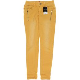 Buena Vista Damen Jeans, gelb, Gr. 34