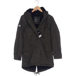 Superdry Damen Mantel, grün