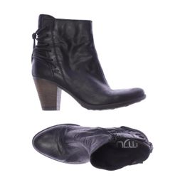 Mjus Damen Stiefelette, schwarz, Gr. 38