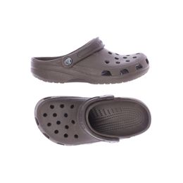 Crocs Herren Kinderschuhe, braun, Gr. 17