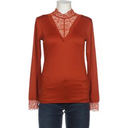 Y.A.S YAS Damen Langarmshirt, orange