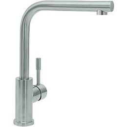 Villeroy & Boch Villeroy und Boch Küchenarmatur Modern Steel 966811LC ND, 5 l/min, flexible Anschlussschläuche, Edelstahl massiv