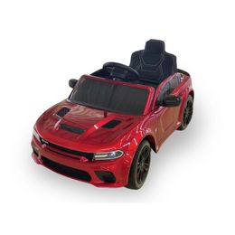 TPFLiving Elektro-Kinderauto Dodge Charger SRT Rot