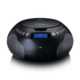 Lenco SCD-341 Portable Boombox DAB+ FM Radio CD MP3 AUX Bluetooth