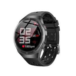 TPFNet Smart Watch / Fitness Tracker IP68 - Silikon Armband - Android & IOS - Schwarz
