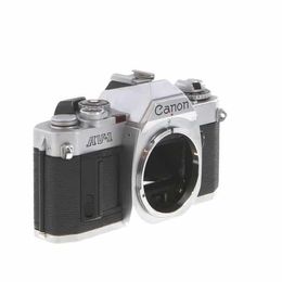 Spiegelreflexkamera - Canon AV-1 Grau/Schwarz + Objektivö Canon FD 50mm f/1.8