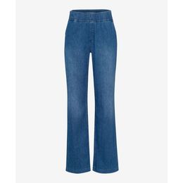 Brax Damen Palazzohose Style MAINE, Jeansblau, Gr. 34