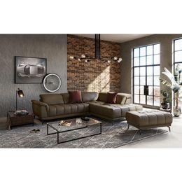 Places of Style Hocker »Palermo«, (1 St.), passend zur "Palermo"-Serie grün olive