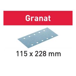 Schleifstreifen stf 115X228 P40 GR/50 Granat – 498944 - FESTOOL