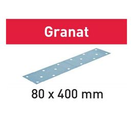 Schleifstreifen stf 80x400 P80 GR/50 Granat – 497159 - FESTOOL