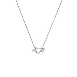 Shooting Star Necklace Silver - Sagittarius