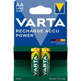 Akku Recharge Accu Power Mignon aa 2600mAh (2er Blister) - Varta