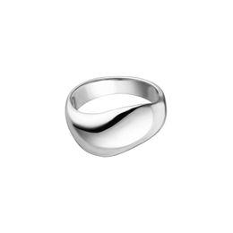 Paul Valentine Chunky Fluent Ring Silver