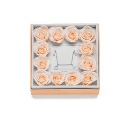 Sparkling Love Rosebox Square Silver