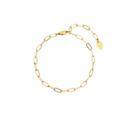 Paul Valentine Bicycle Chain Bracelet 14K Gold Plated