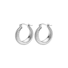 Paul Valentine Avenue Structure Hoops Silver