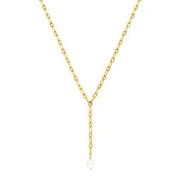 Paul Valentine Amalfi Y-Necklace 14K Gold Plated