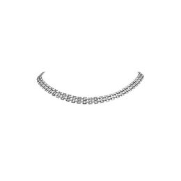 Paul Valentine Avenue Chunky Necklace Silver