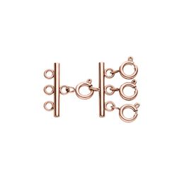 Paul Valentine Necklace separator for layering Rose Gold