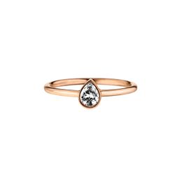 Teardrop Ring Rose Gold