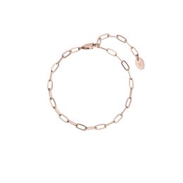 Paul Valentine Bicycle Chain Bracelet 14K Rose Gold Plated