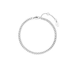 Paul Valentine Delicate Curb Bracelet Silver