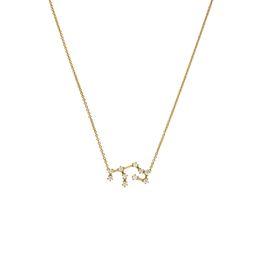 Shooting Star Necklace 18k Gold Plated - Virgo