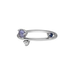 Spring Multistone Ring Silver