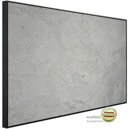 papermoon Infrarotheizung »Grunge Zementwand«, sehr angenehme Strahlungswärme bunt Kunstmotiv im Aluminiumrahmen