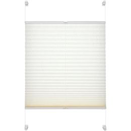 Sch&ouml;ner Wohnen Kollektion SCH&Ouml;NER WOHNEN-KOLLEKTION Plissee &raquo;Sch&ouml;ner Wohnen&laquo; Lichtschutz ohne Bohren verspannt mit Klemmtr&auml;ger wei&szlig; + wei&szlig; Obermaterial: 95% Polyester, 5%...
