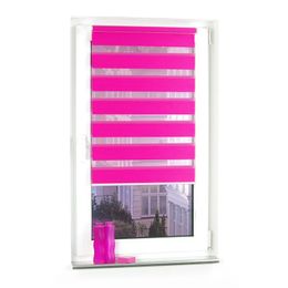Liedeco Doppelrollo &raquo;Klemmfix DUO-Rollo YOUNG COLOURS&laquo; Lichtschutz ohne Bohren red Obermaterial: 100% Polyester 160 cm
