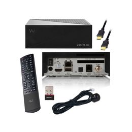 Vu+ Vu+ ZERO 4K 1x DVB-S2X Multistream SAT Receiver Schwarz + W-Lan Stick SAT-Receiver