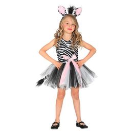 Widmann S.r.l. Kostüm Zebra Kinderkostüm für Mädchen