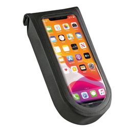 Klickfix Fahrradkorb Phone Bag Tour M mit Adapter transparent/schwarz