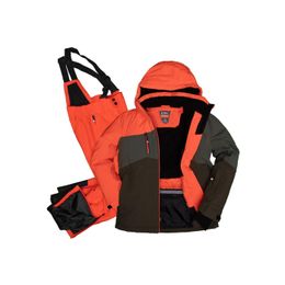 Killtec Skianzug Jungen Kinder Skijacke + Skihose (orange