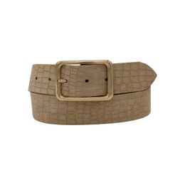 AnnaMatoni Ledergürtel beige