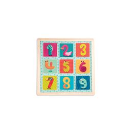 B.TOYS B. Count n’ Doodle - Holzpuzzle mit magnetischen Zahlen 10-teilig