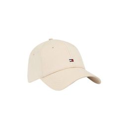 Tommy Hilfiger Baseball Cap ESSENTIAL FLAG CAP mit eingesticktem Markenlogo, weiß