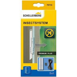 Schellenberg Insektenschutz-Tür Adapter-Set, für Insektenschutz Balkontür Plus und Premium, inkl. Bürstendichtung, weiß