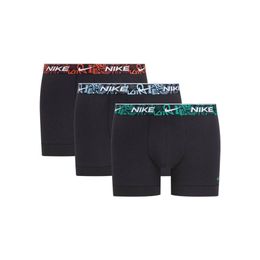 NIKE Underwear Trunk (Packung, 3-St., 3er-Pack) mit Markenlabel, schwarz